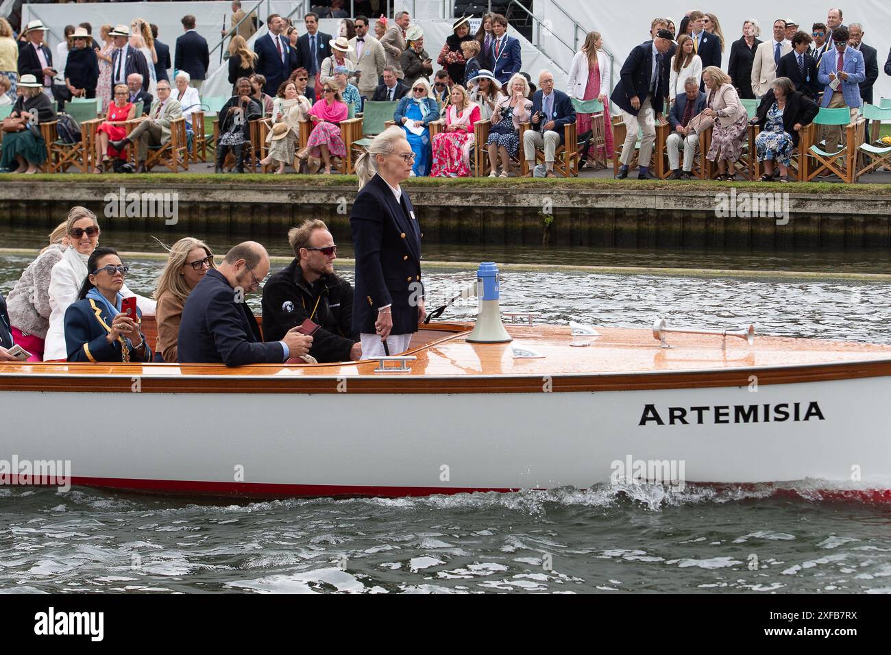 Henley-on-Thames, UK. 2nd July, 2024. Artemisia one of the Umpire ...