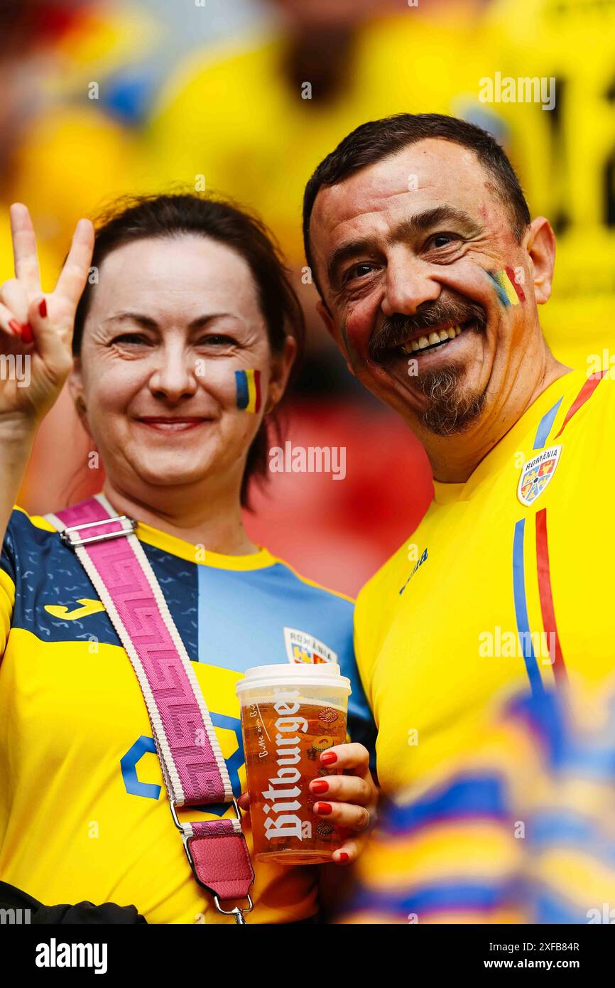 Rumania fans during UEFA Euro 2024 - Round of 16 - Romania vs ...