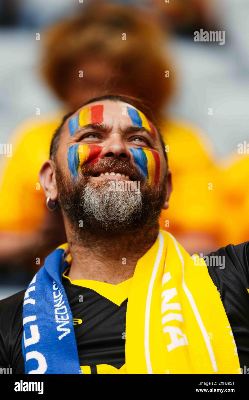 Romania fan portrait during UEFA Euro 2024 - Round of 16 - Romania vs ...