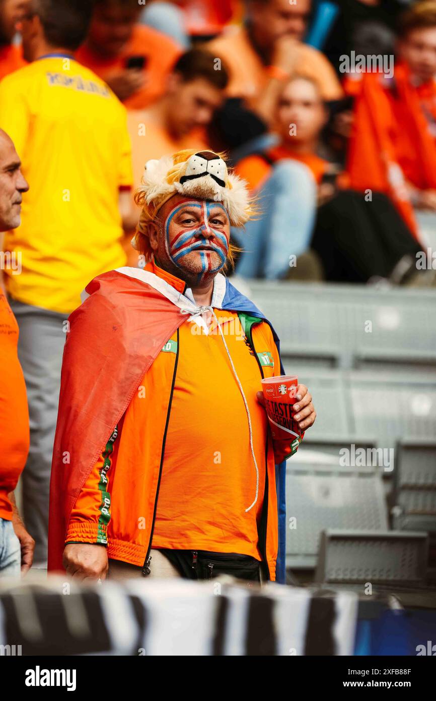 Netherland Fan portrait during UEFA Euro 2024 - Round of 16 - Romania ...