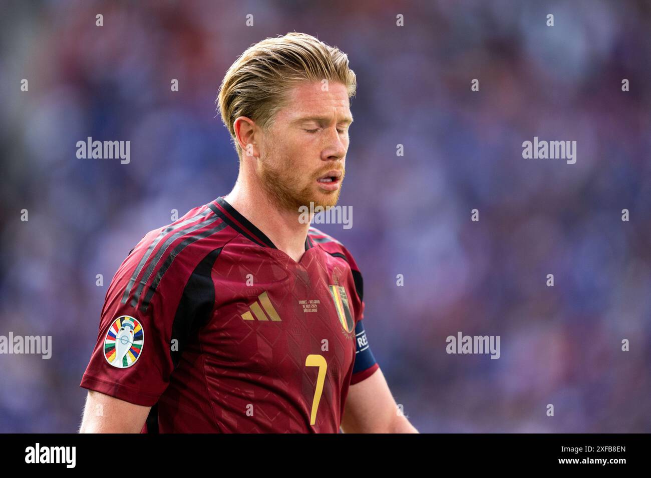 Kevin de Bruyne (Belgien, #07) aergert sich, GER, France (FRA) vs ...