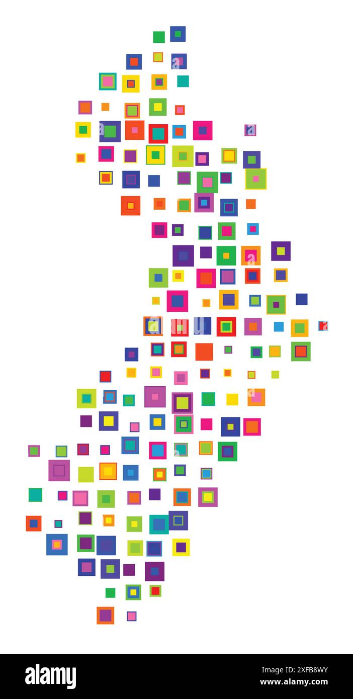 Tasman outline map hi-res stock photography and images - Alamy