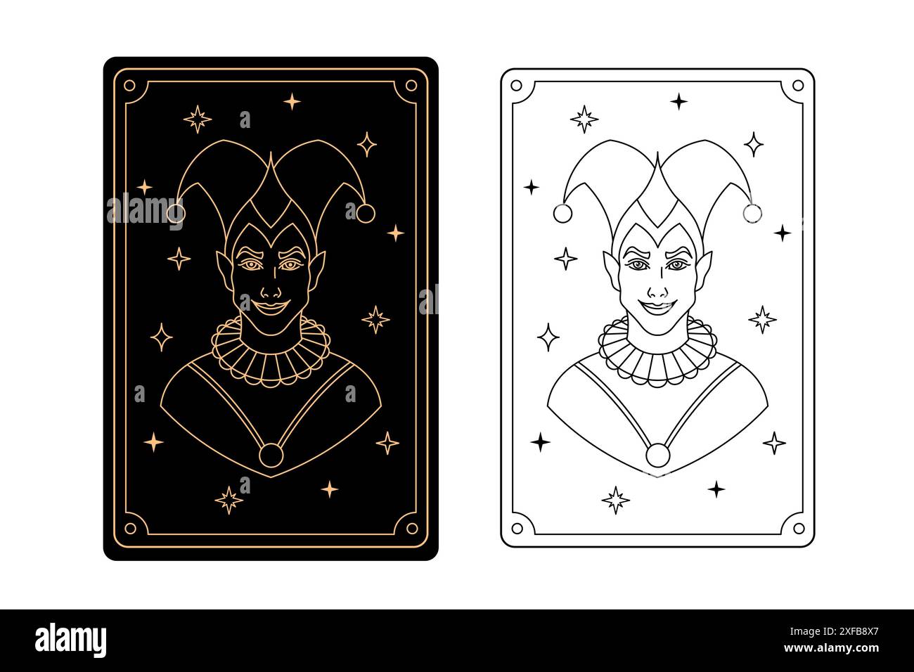 Fool tarot hi-res stock photography and images - Alamy