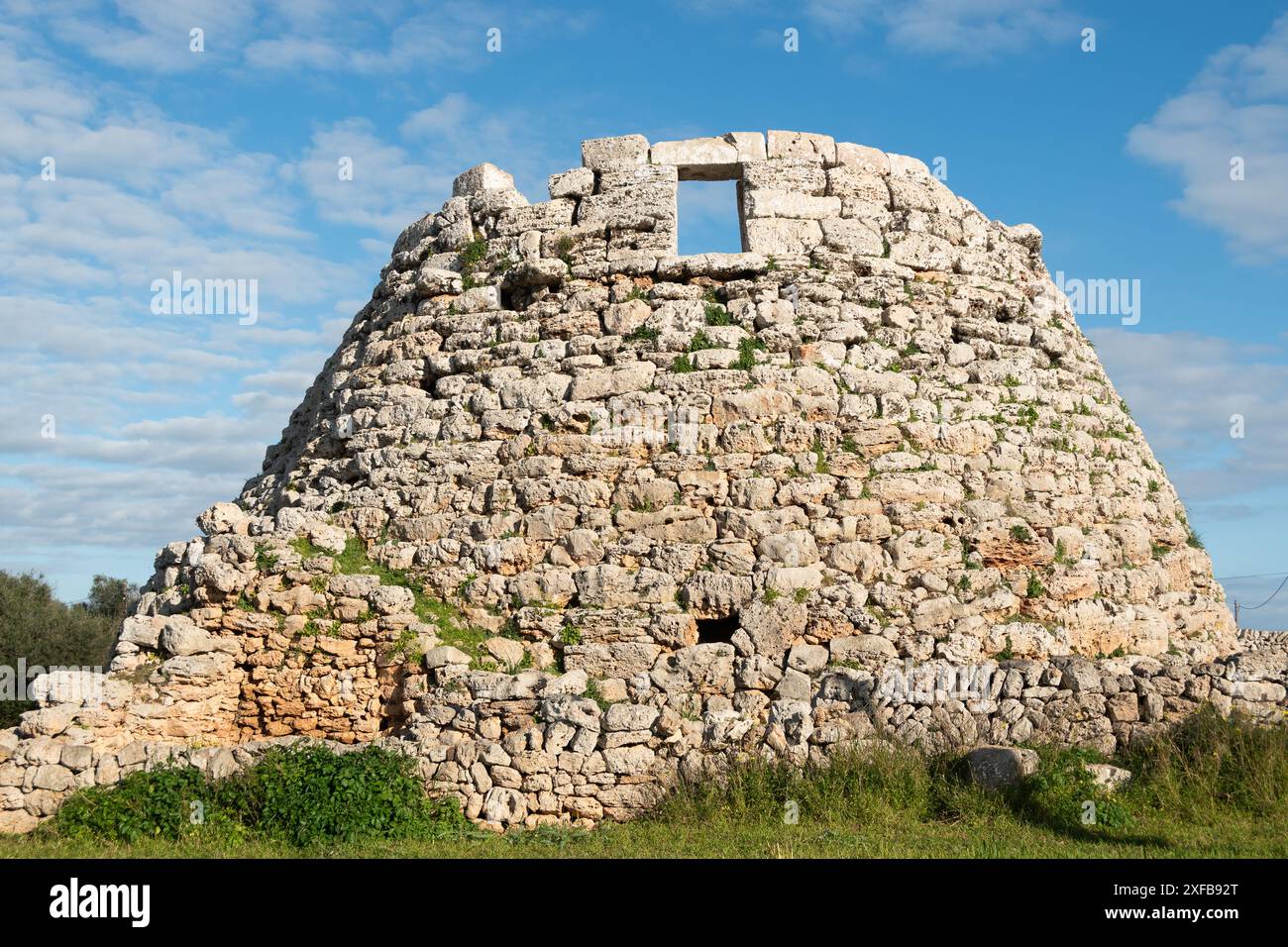 Archaeology sites in Menorca, Balearic islands Stock Photo - Alamy
