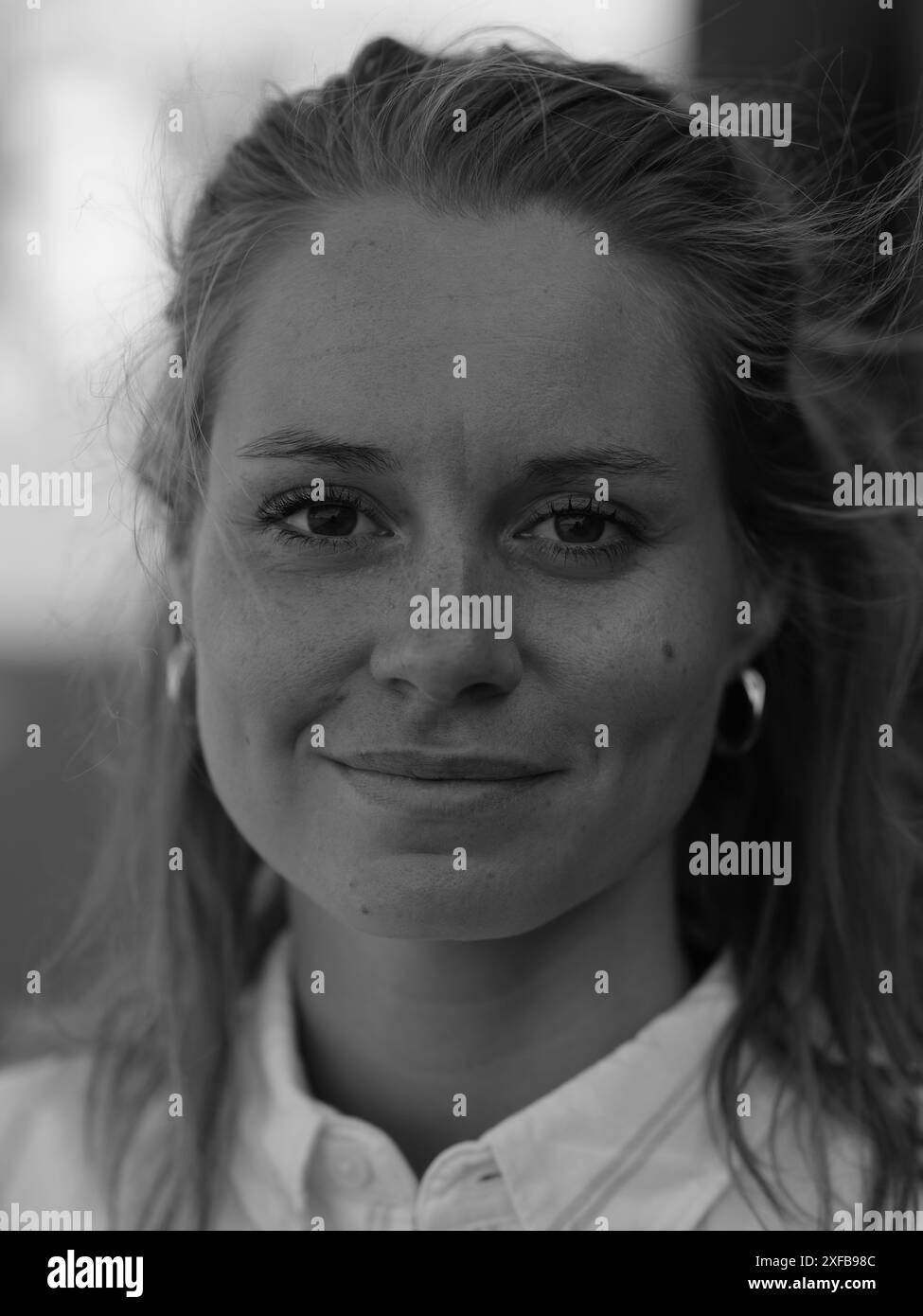 A beautiful stranger on the street in Helsingborg, Sweden Stock Photo ...