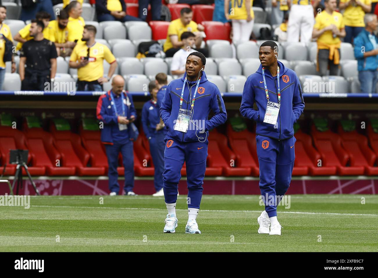 Munchen, Germany. 02nd July, 2024. MUNCHEN, 02-07-2024, Stadium Allianz ...