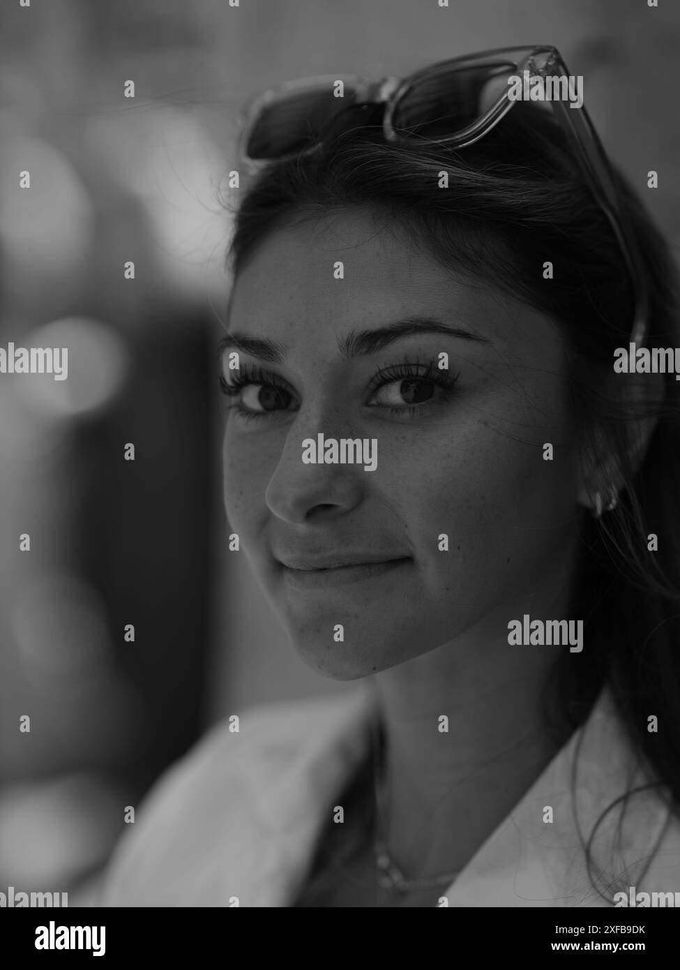 A beautiful stranger on the street in Helsingborg, Sweden Stock Photo ...