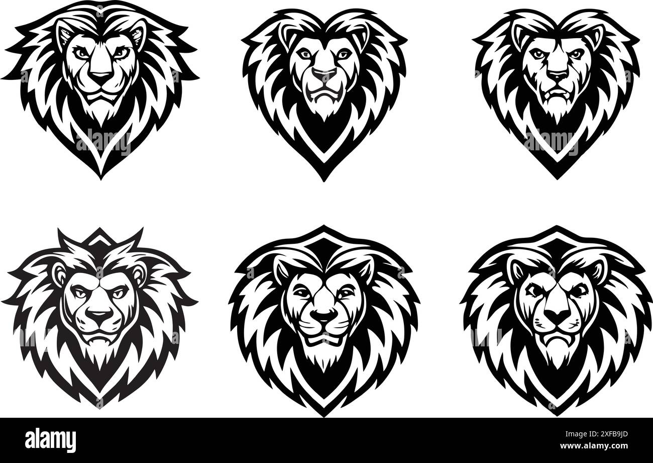 Royal brand logo vector Black and White Stock Photos & Images - Alamy