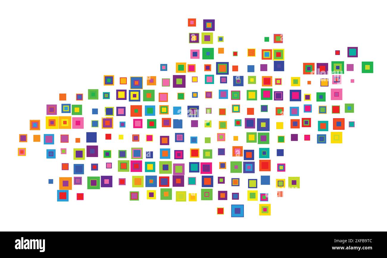 Ivanovo map vector Stock Vector Images - Alamy