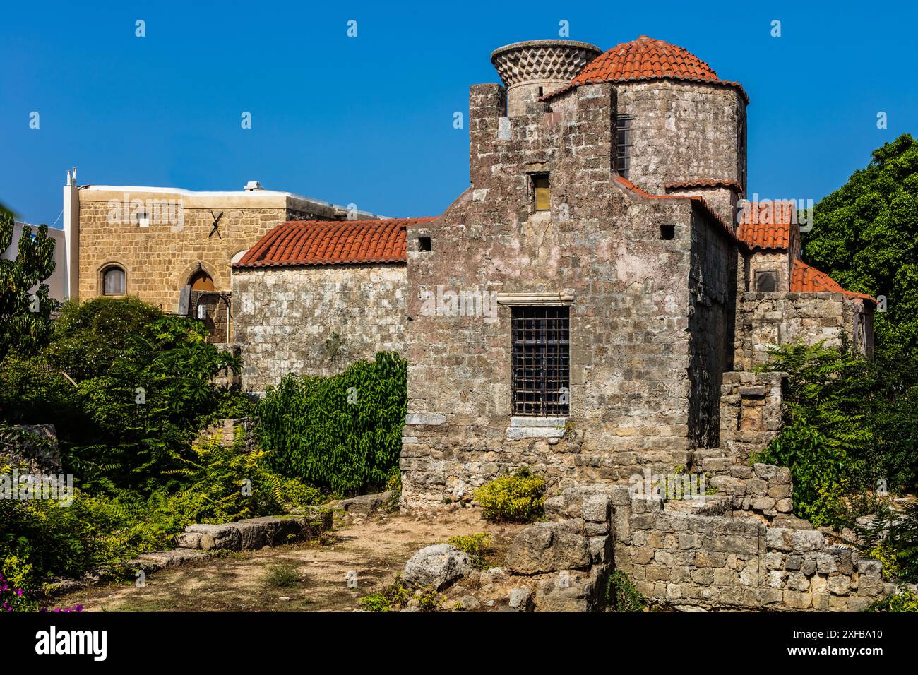 geography / travel, Greece, Rhodes, Rhodes City, old town, Agia Triada ...