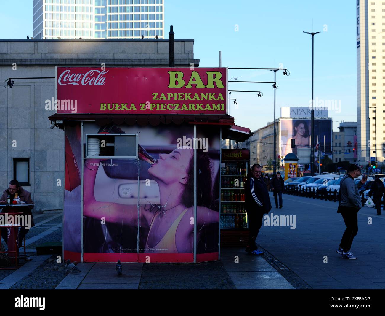 Buildings in central Warsaw, Poland Stock Photo - Alamy