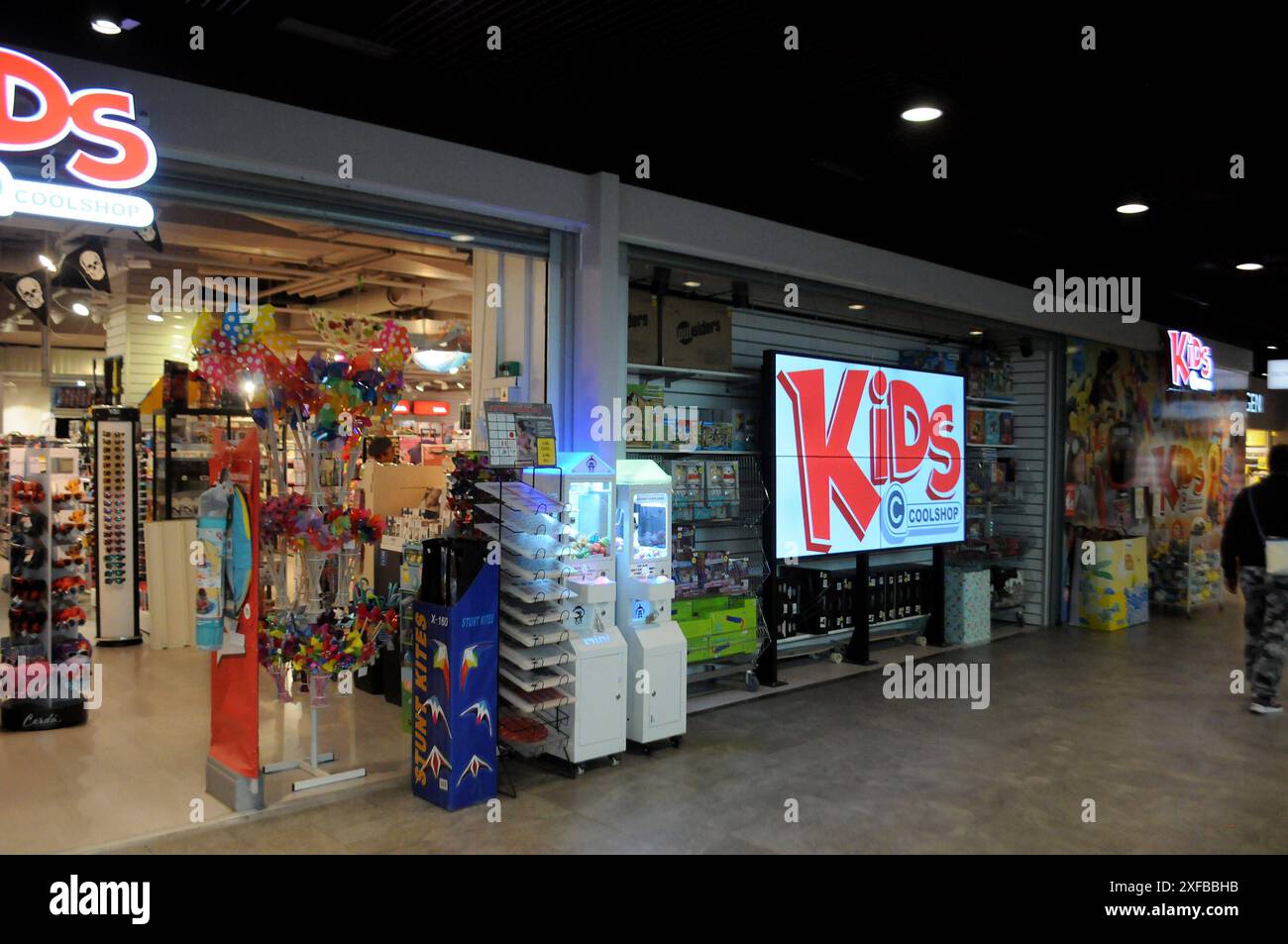 Copenhagen/ Denmark/02 July 2024/ Kids coolshop in danish capital ...
