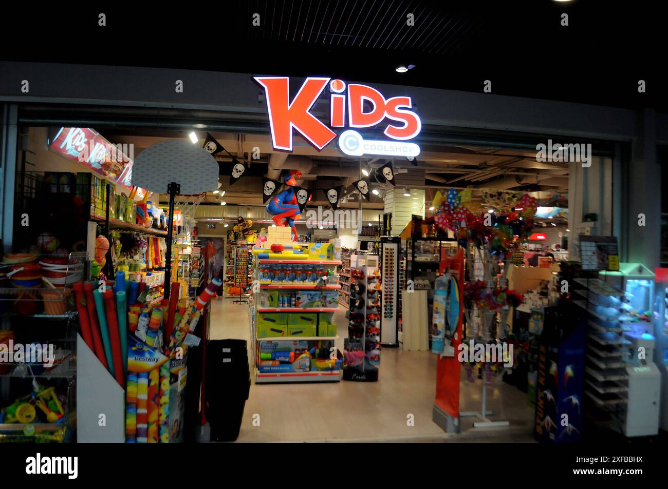 Copenhagen/ Denmark/02 July 2024/ Kids coolshop in danish capital ...