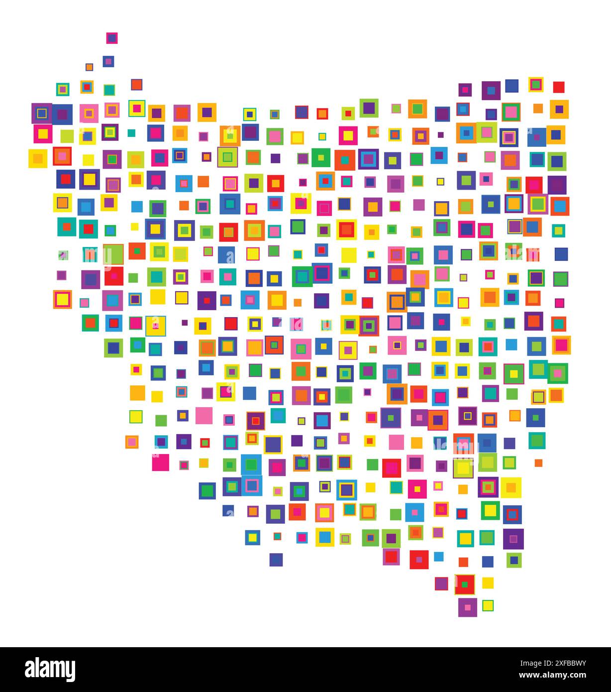 Jakarta raya map vector hi-res stock photography and images - Alamy