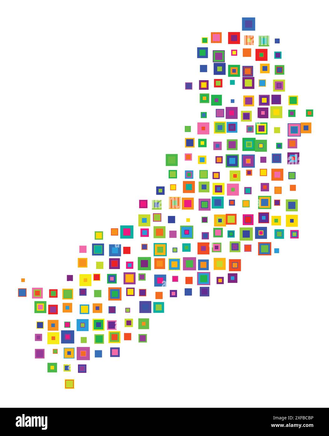 Misiones province map vector vectors hi-res stock photography and ...