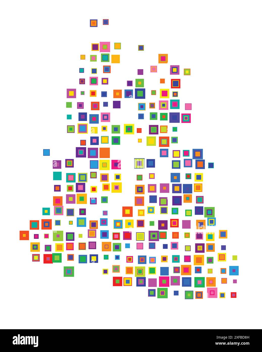 Nenets vector outline map hi-res stock photography and images - Alamy