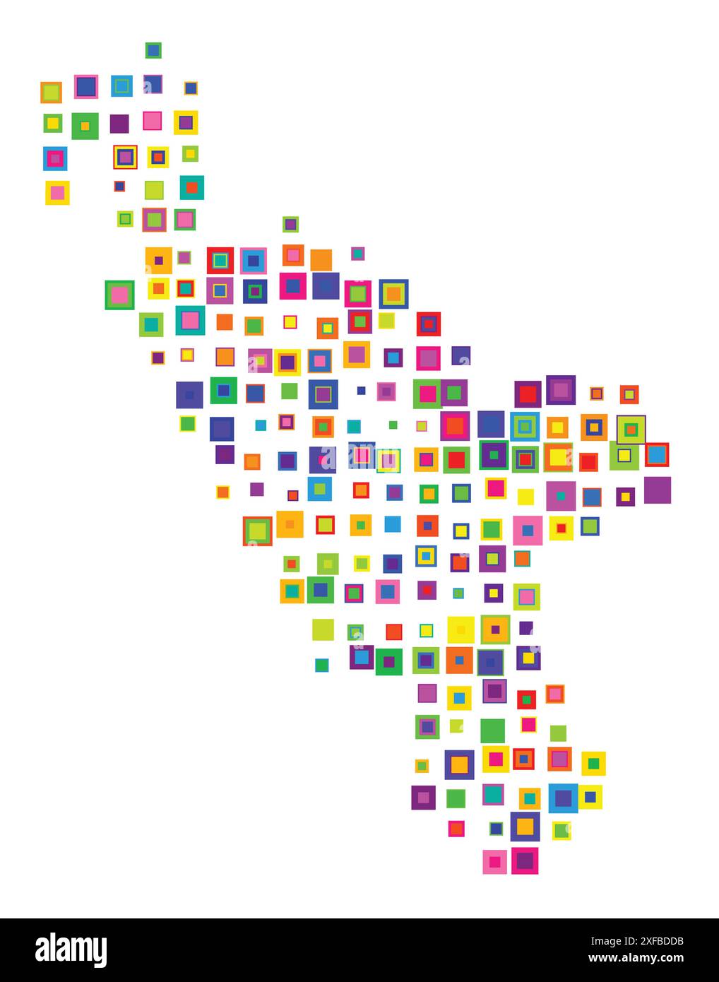 Halland county map hi-res stock photography and images - Alamy