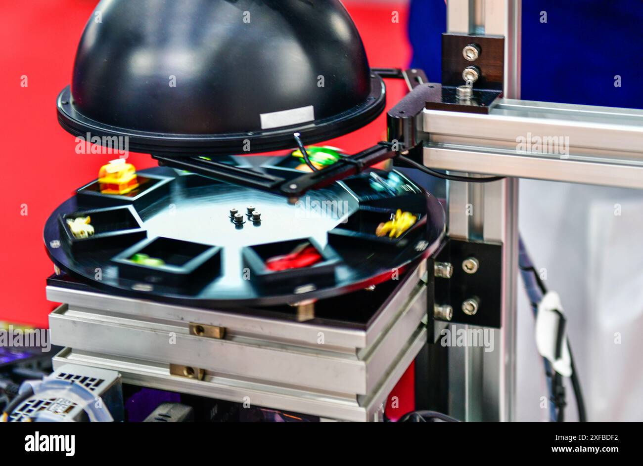 Inspection measure the workpiece to check the size of the part ...