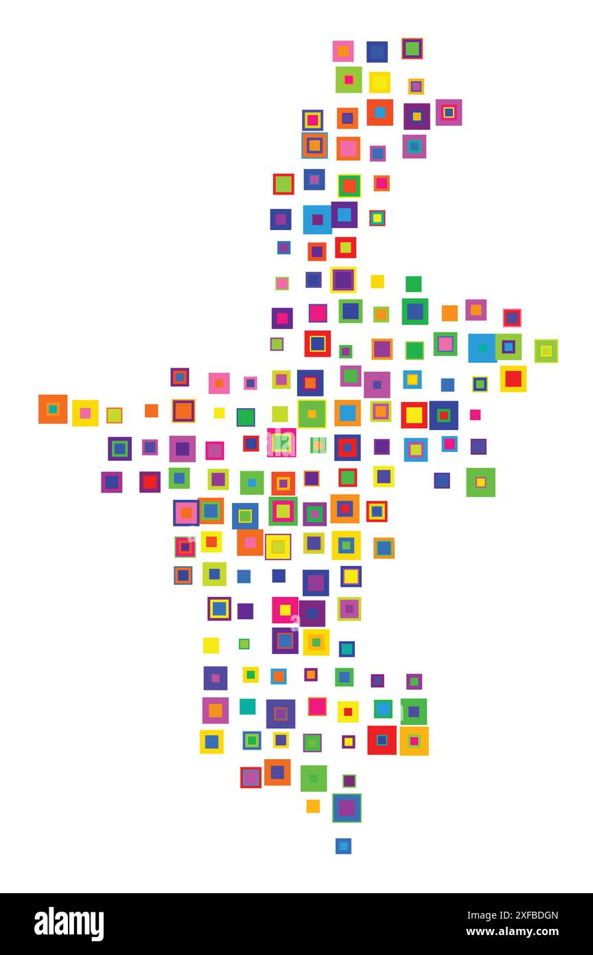 Symbol Map of the Autonomous Region Ningxia (People's Republic of China ...