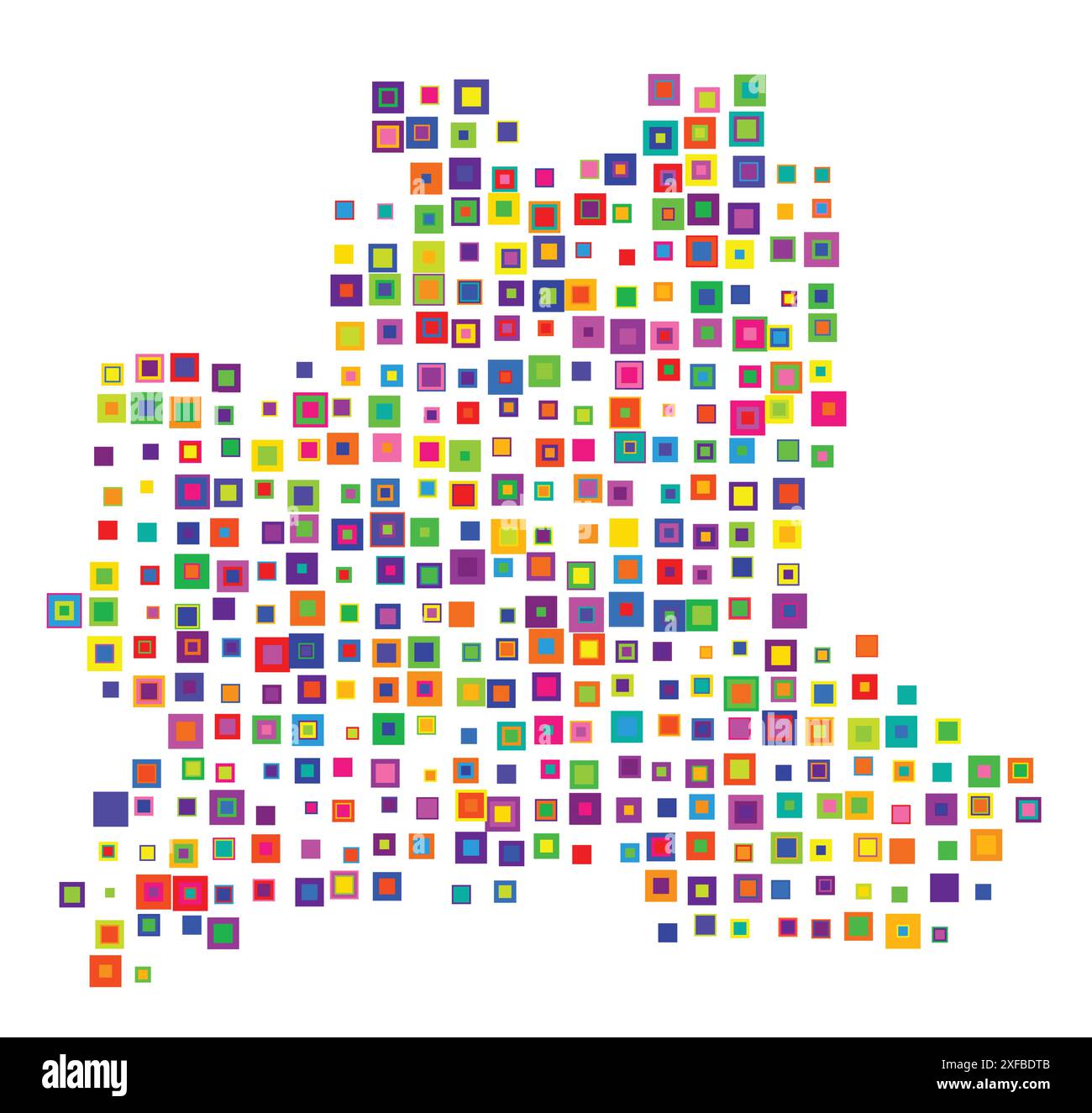 Vector map of lipetsk vector vectors hi-res stock photography and ...