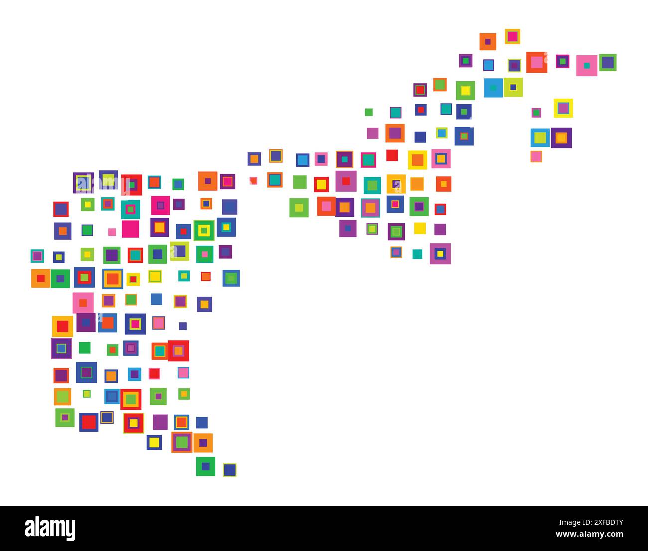 Symbol Map of the Canton Appenzell Ausserrhoden (Switzerland). Abstract ...