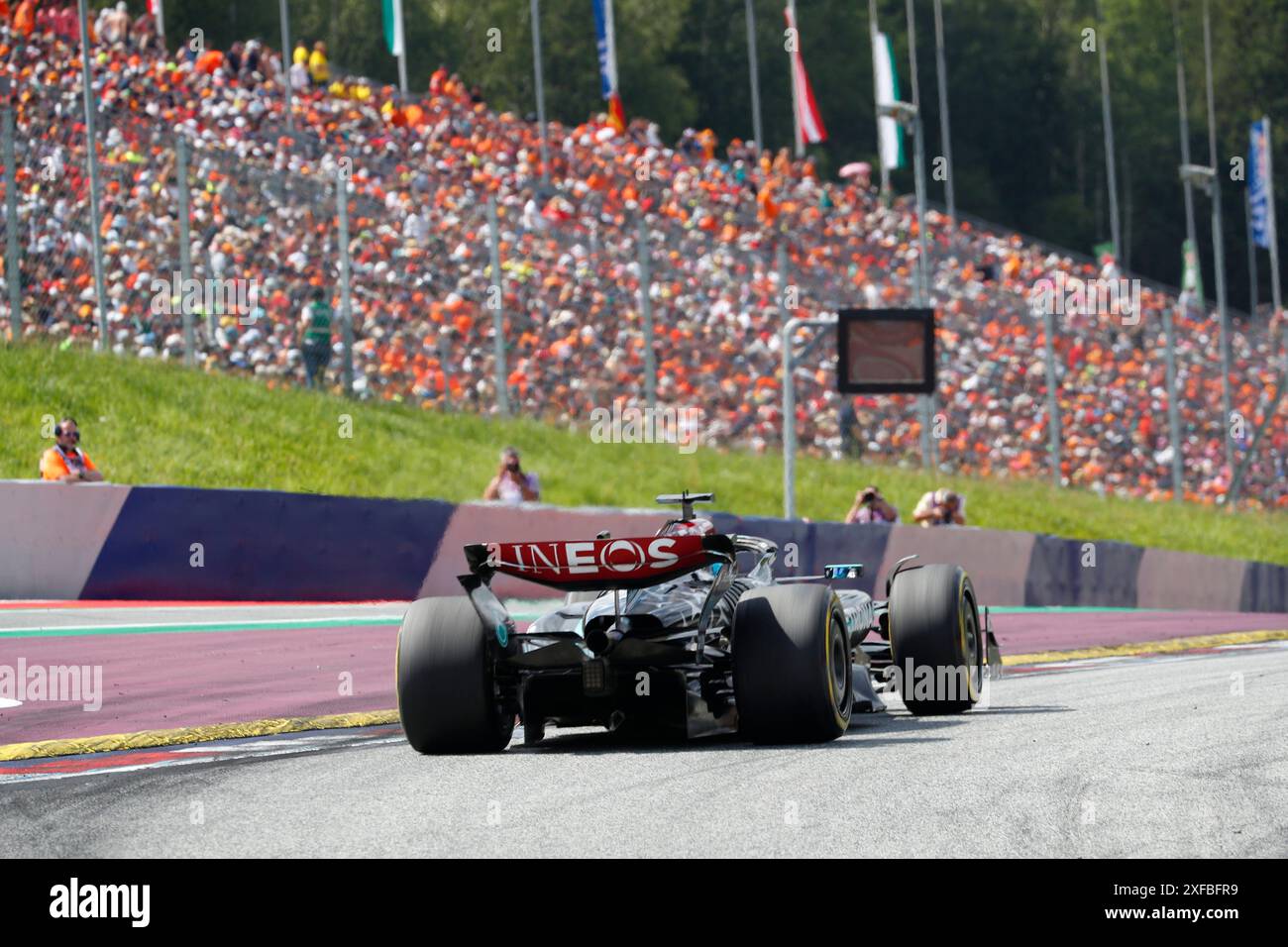 Mercedes AMG Ineos Team during The 2024 edition of the Formula 1 Grand ...