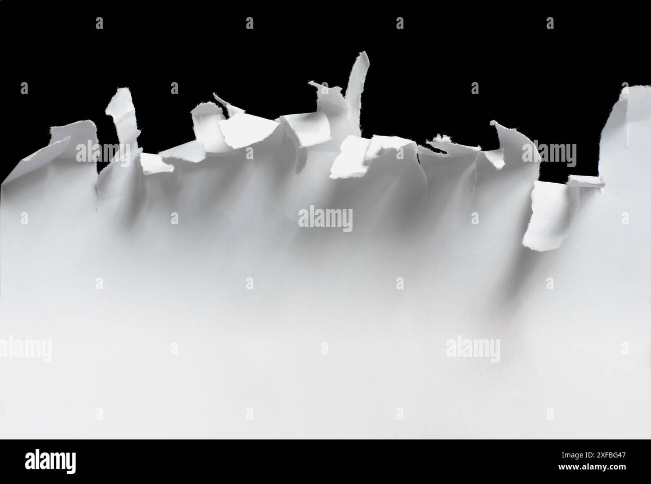 Destroyed paper hi-res stock photography and images - Alamy