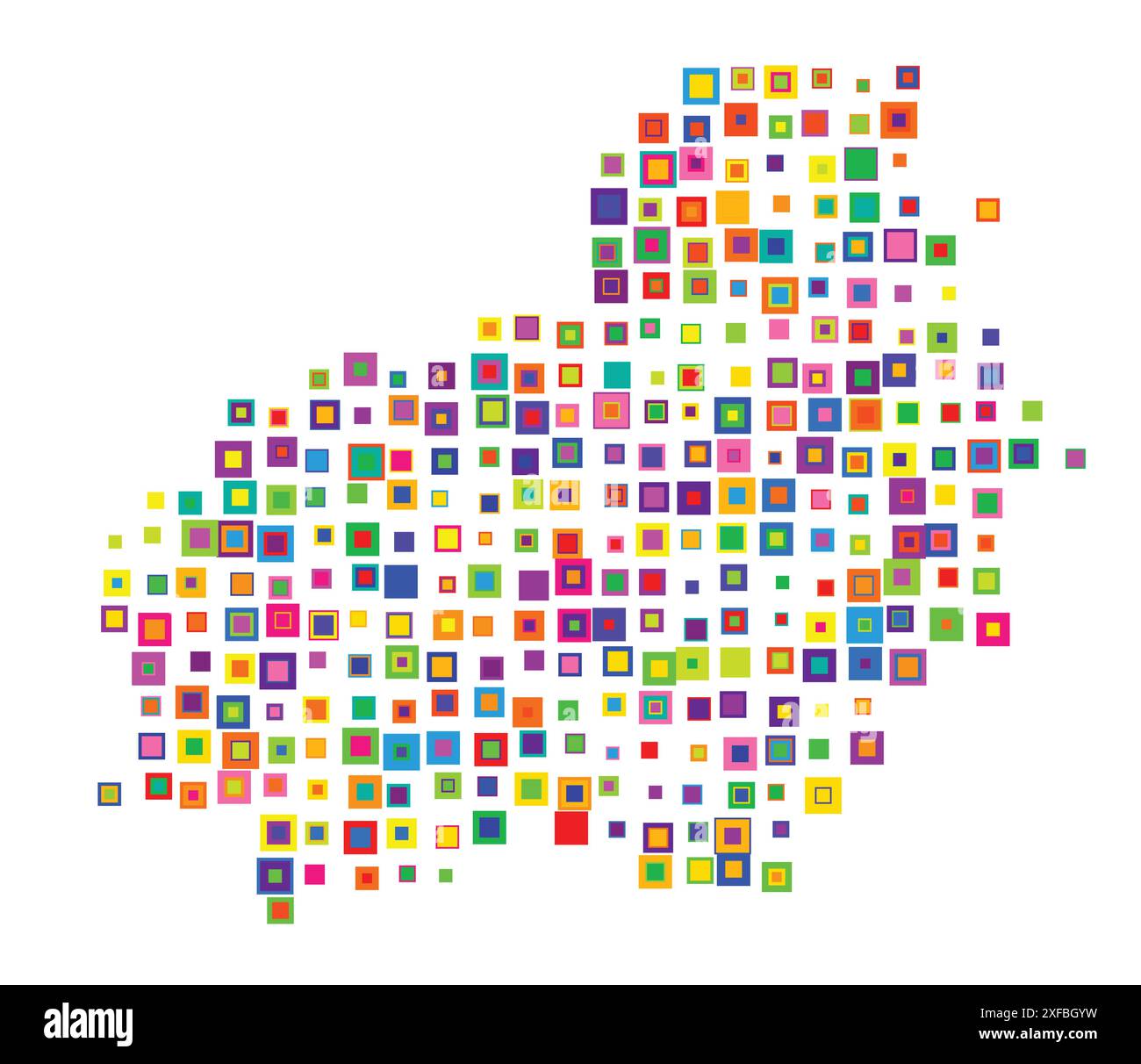 Central kalimantan outline hi-res stock photography and images - Alamy