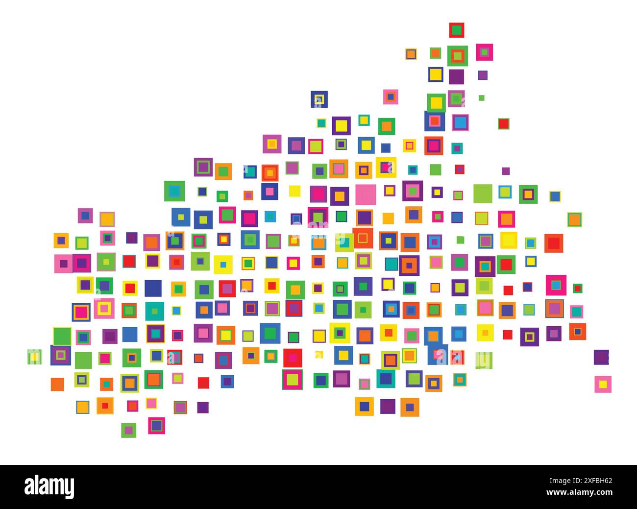 Map of mecklenburg western pomerania Stock Vector Images - Alamy