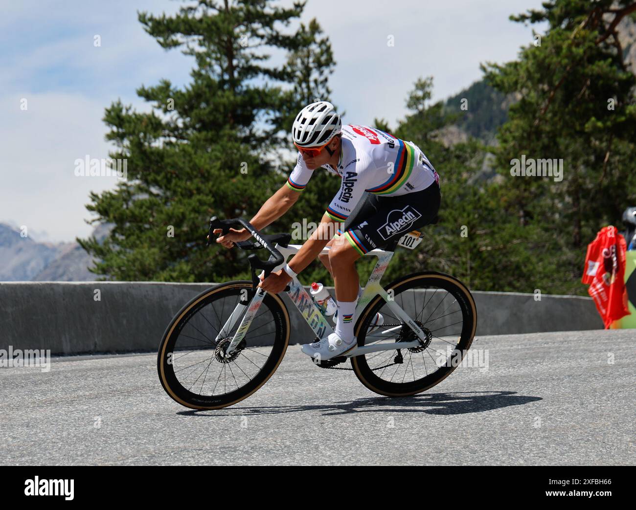 Tour de Frace 2024, Stage 4, Pinerolo to Valloire - JULY 01 : Mathieu ...