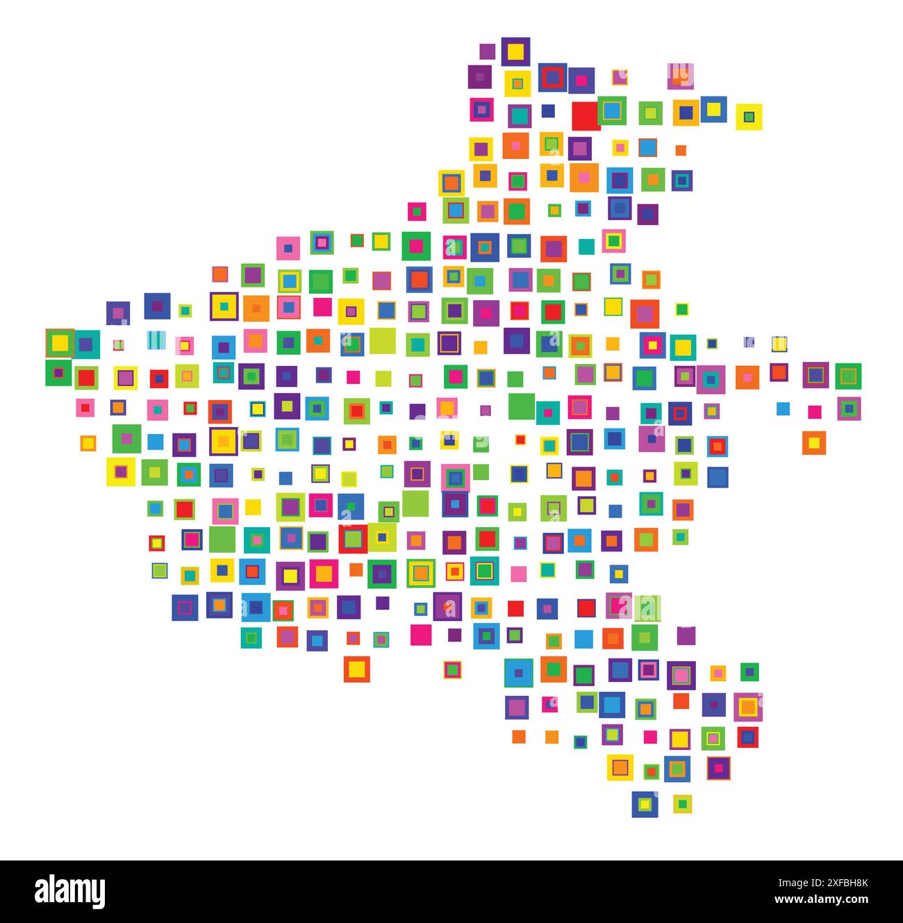 Symbol Map of the Province Henan (People's Republic of China). Abstract ...