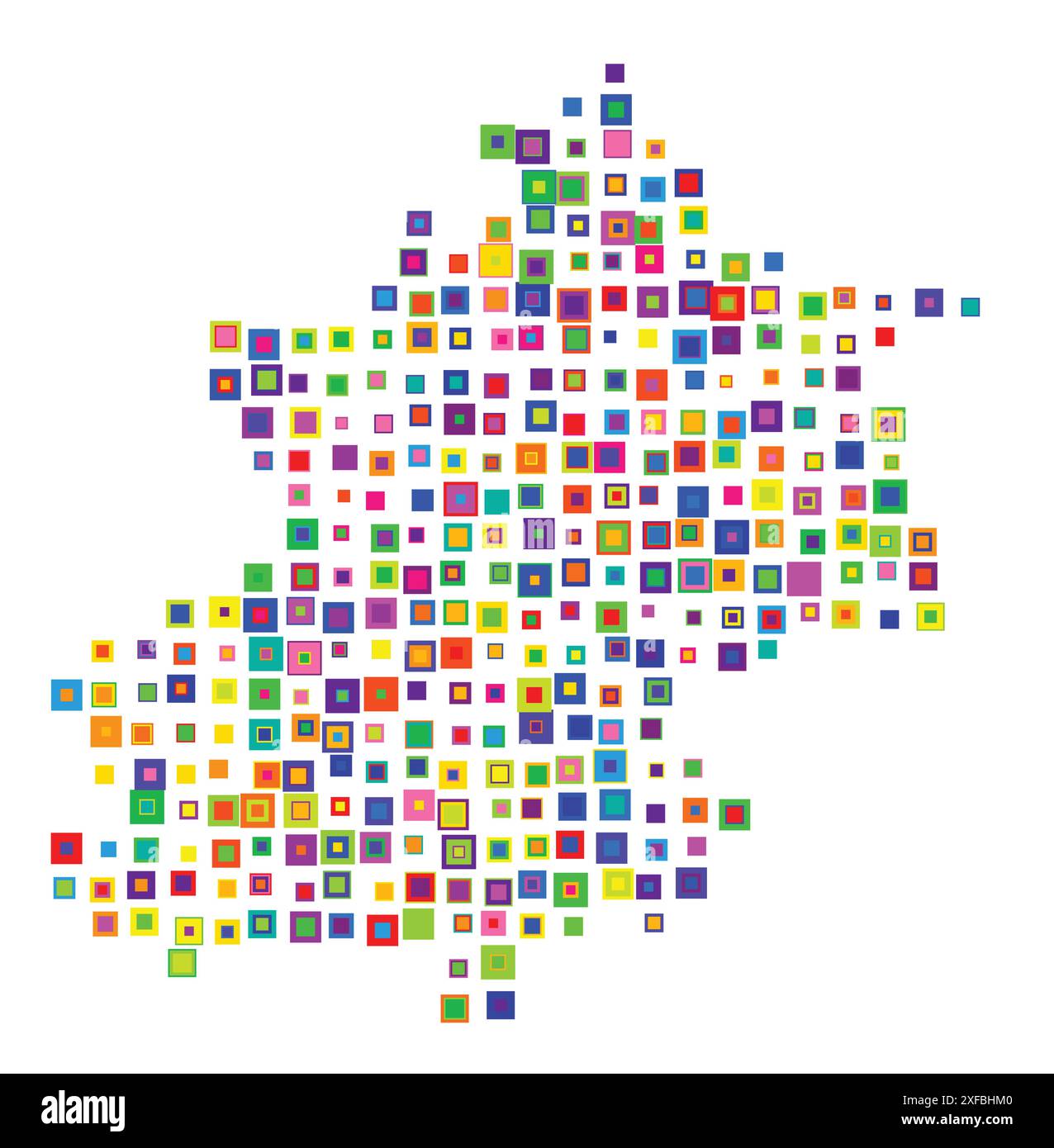 Symbol Map of the Municipality Beijing (People's Republic of China ...