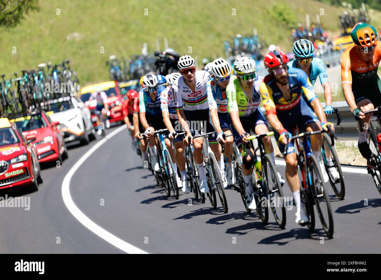 Tour de Frace 2024, Stage 4, Pinerolo to Valloire - JULY 01 : Mathieu ...