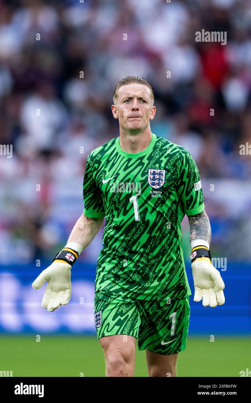 Jordan Pickford (England, #01) aergert sich, GER, England (ENG) vs ...