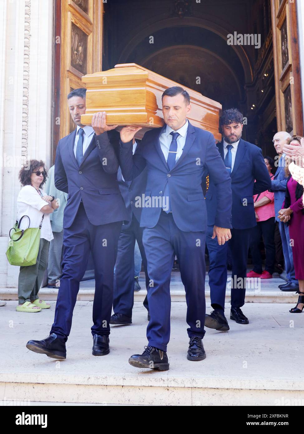 Rome, Funeral of Maria Rosaria Homage in the parish of San Giuseppe al ...
