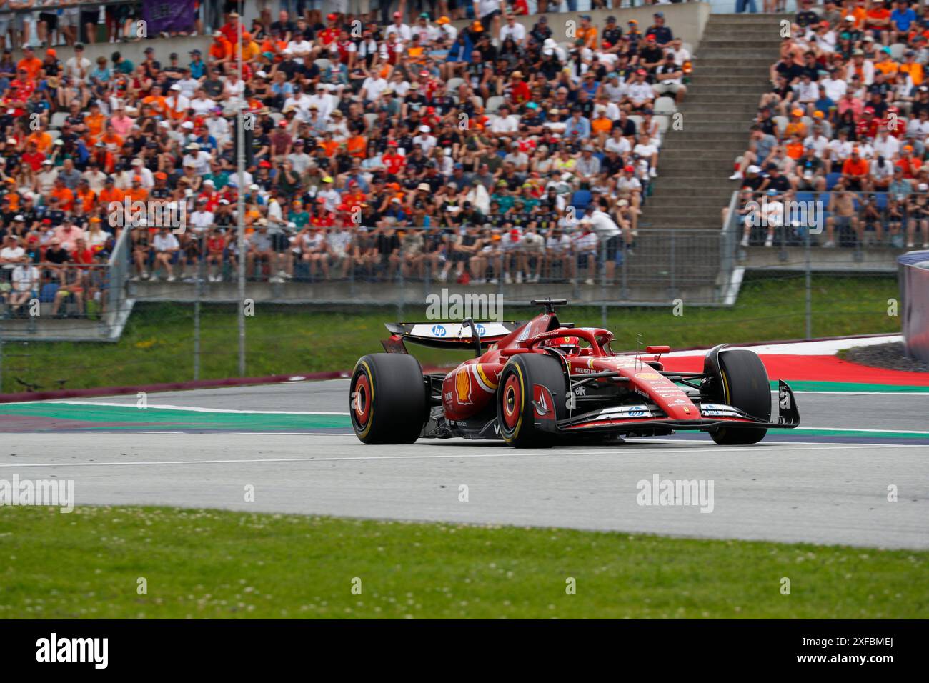 Charles Leclerc Ferrari during the 2024 edition of the Formula 1 Grand ...