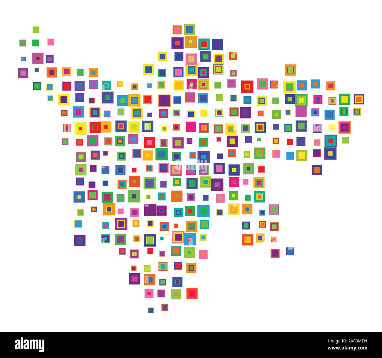 Symbol Map of the Province Sichuan (People's Republic of China ...