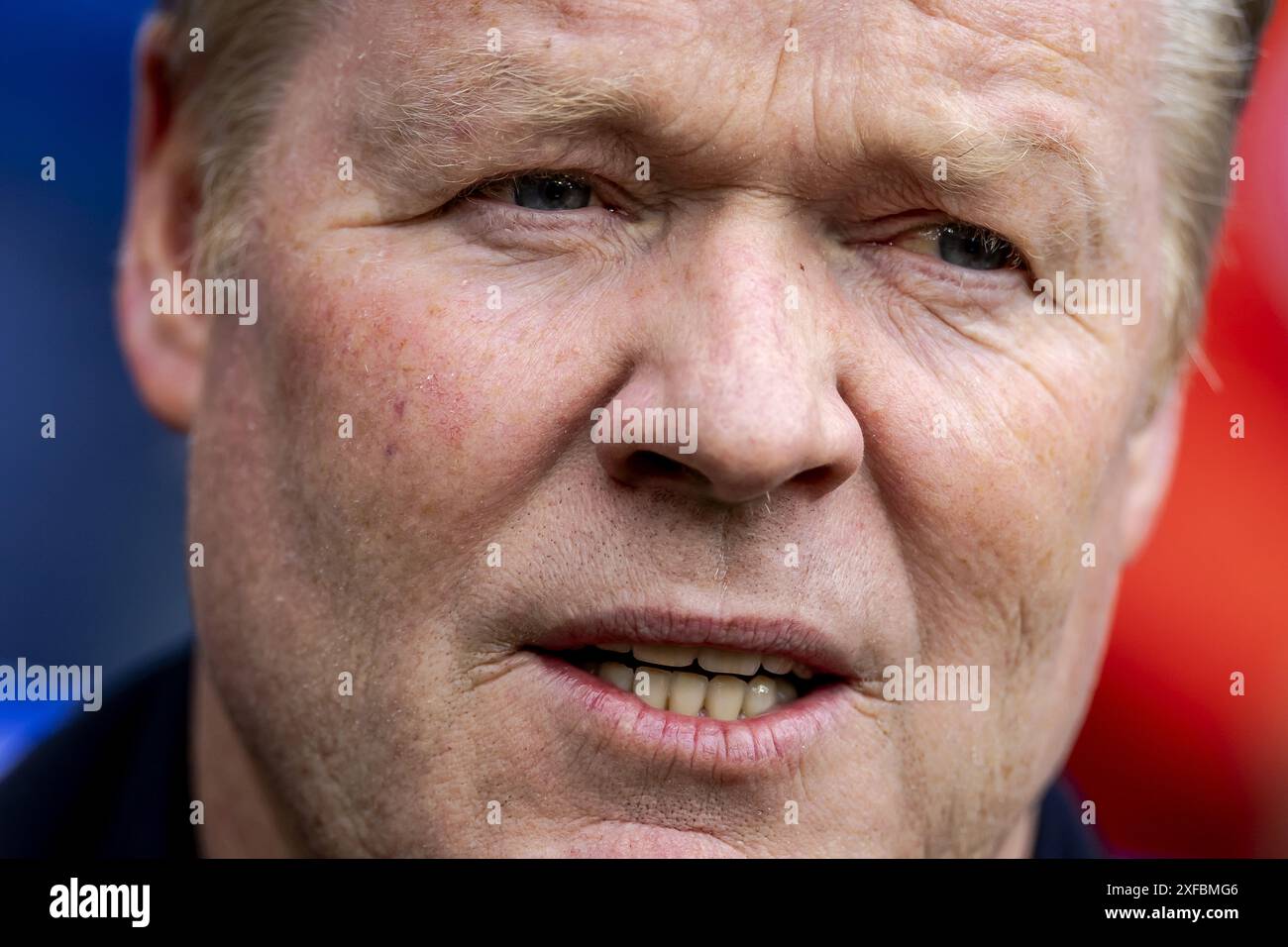 MUNICH - Holland coach Ronald Koeman during the UEFA EURO 2024 round of ...
