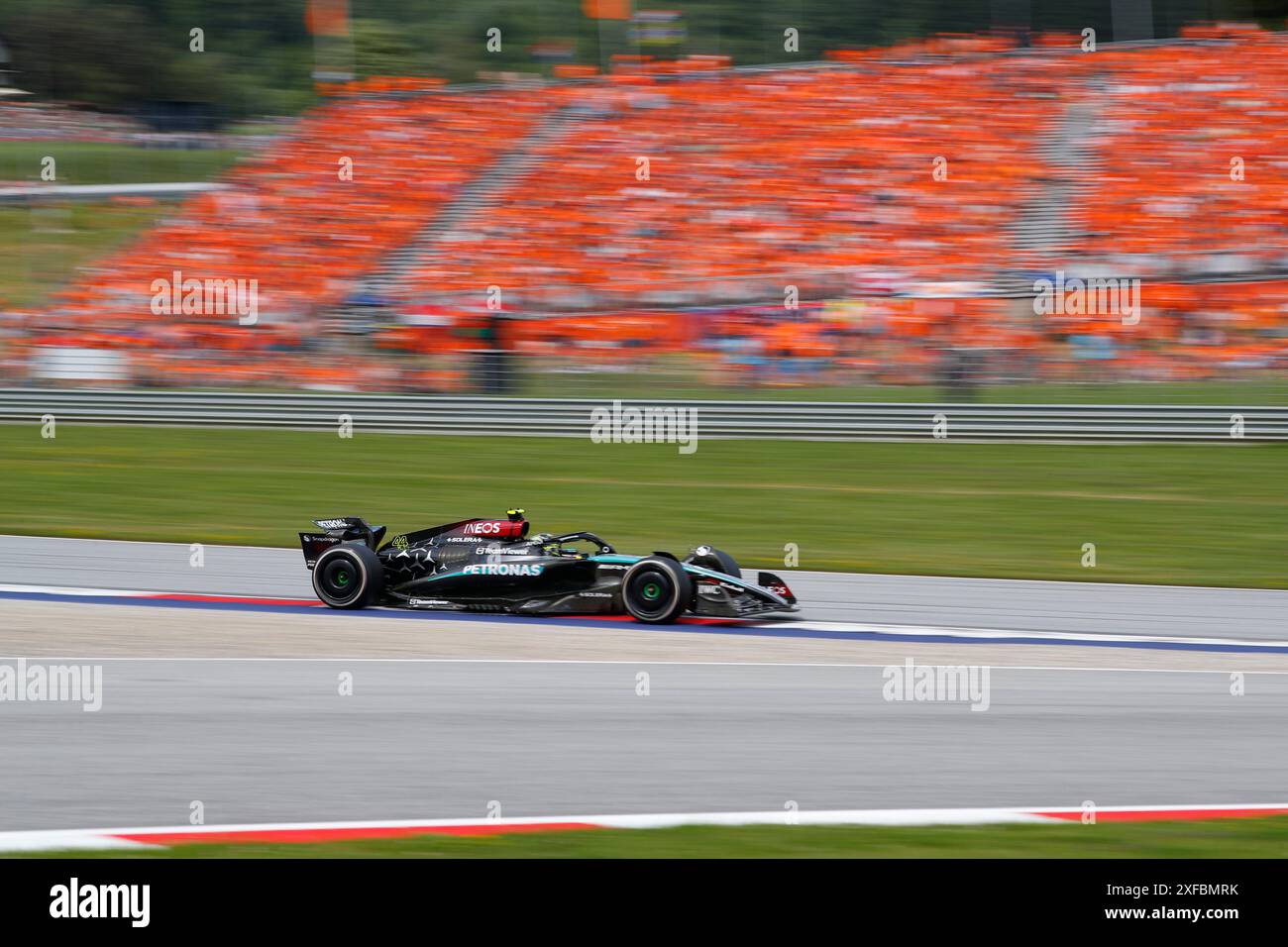 Lewis Hamilton Mercedes AMG during the 2024 edition of the Formula 1 ...