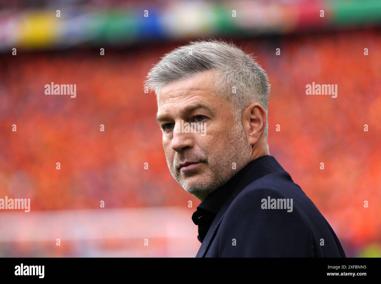 Romania manager Edward Iordanescu during the UEFA Euro 2024, round of ...