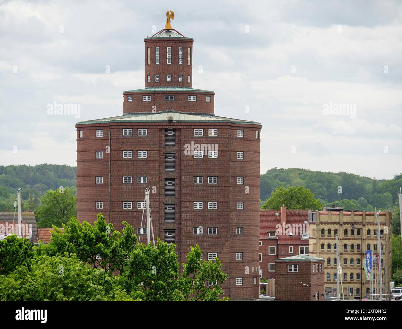 Round window at the water tower hi-res stock photography and images - Alamy