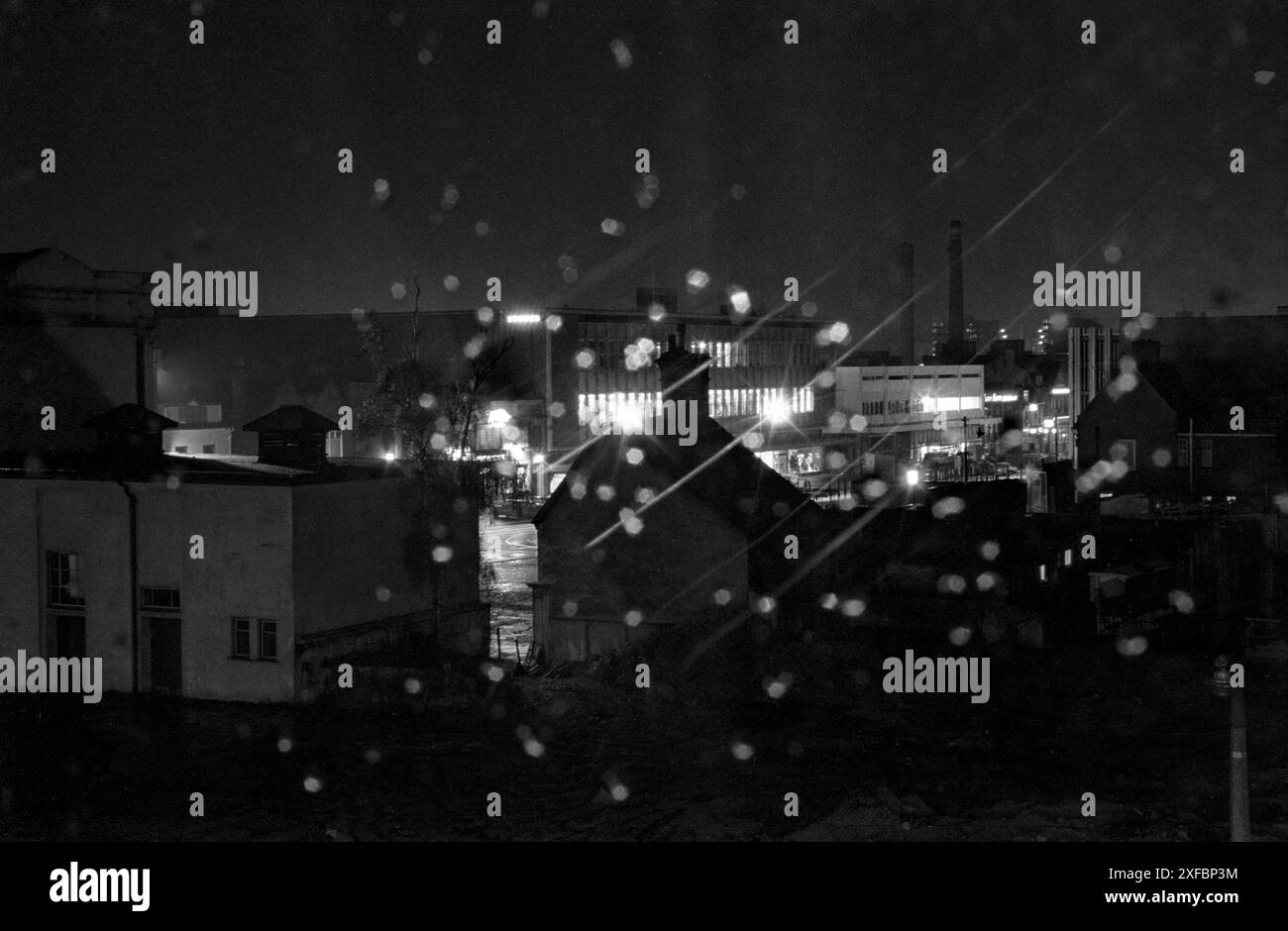 Romford Essex UK by Night 1967 Scanned in 2024 Photographed from ...