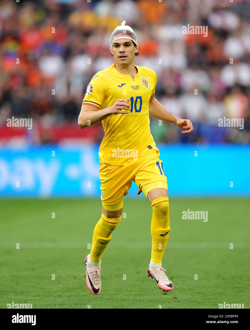 Romania's Ianis Hagi during the UEFA Euro 2024, round of 16 match at ...