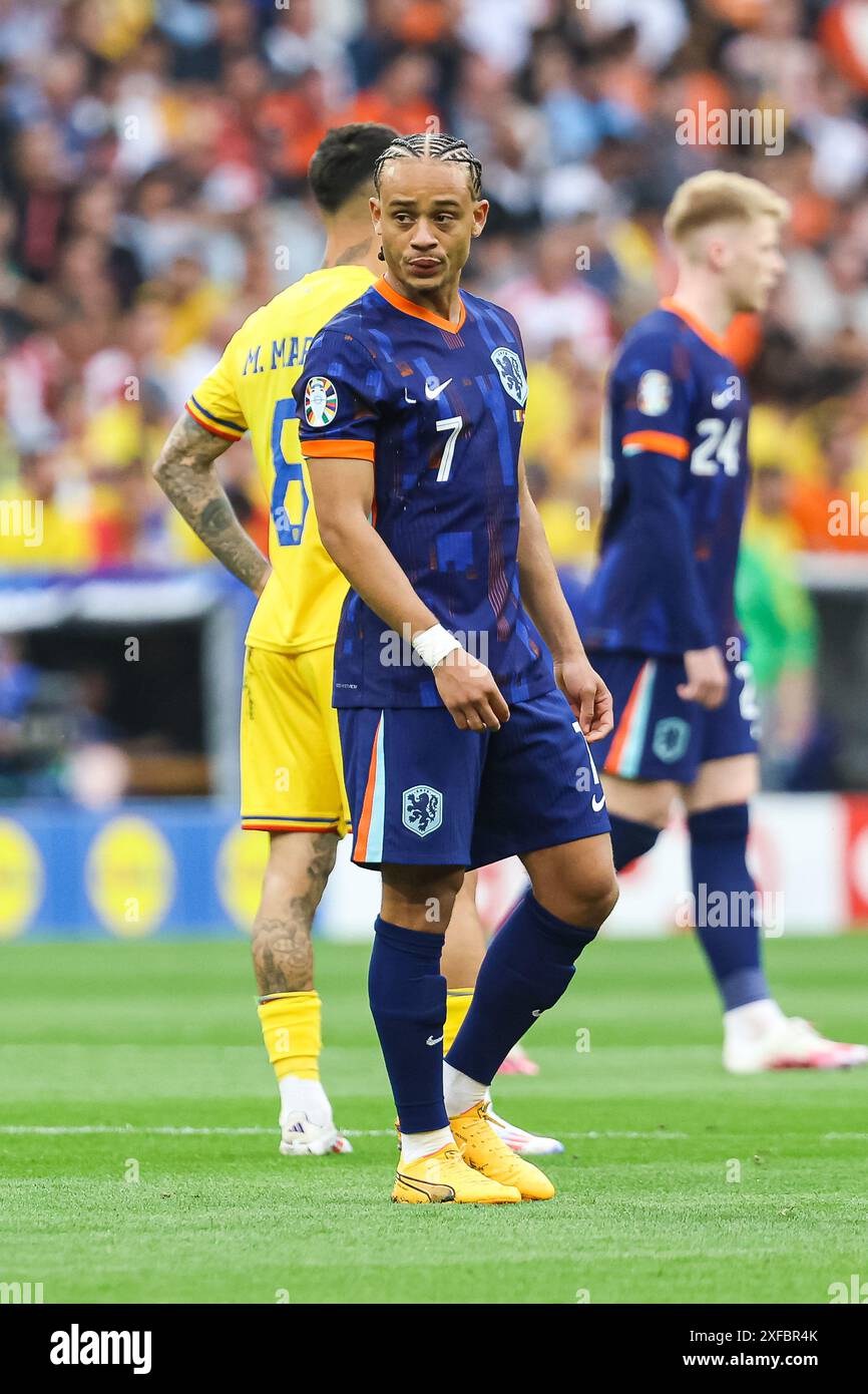 Xavi Simons (Niederlande, #07) GER, Rumaenien (ROM) vs. Niederlande ...