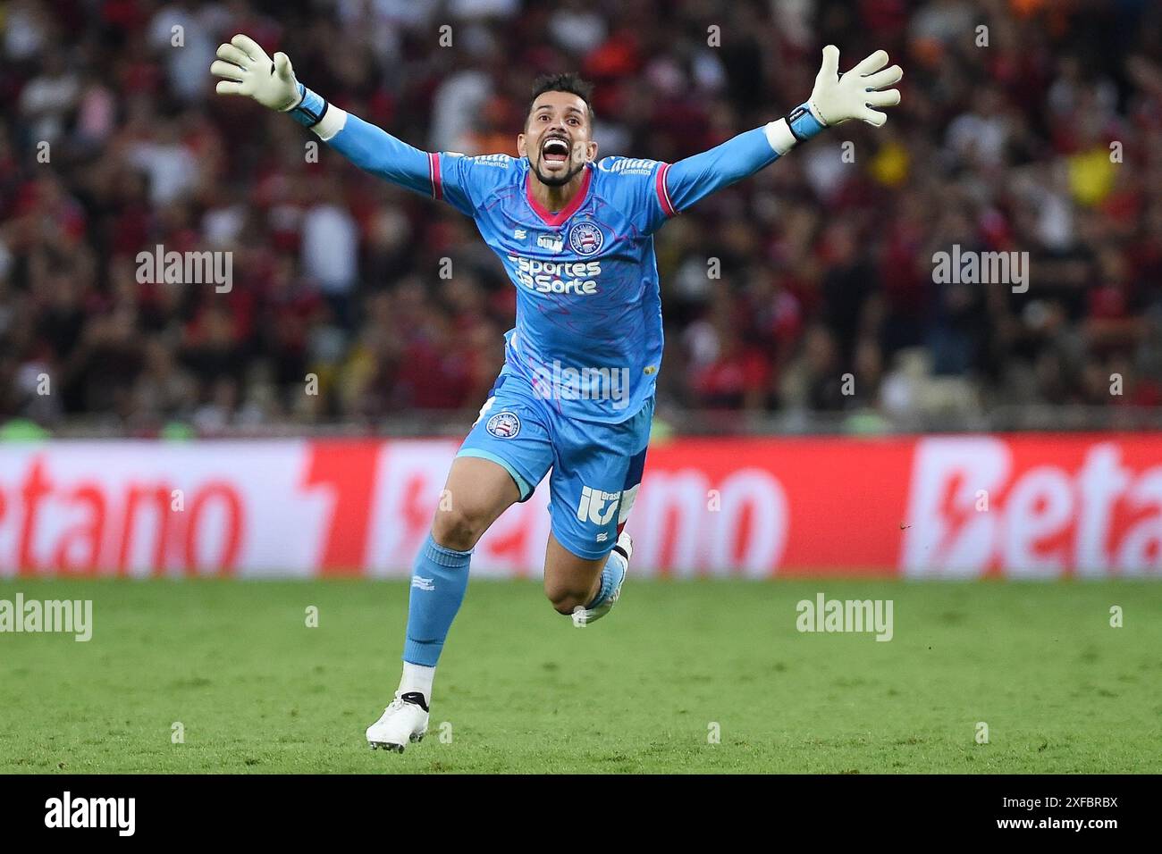 Rio de Janeiro, Brazil, June 20, 2024. Soccer goalkeeper Marcos Felipe ...