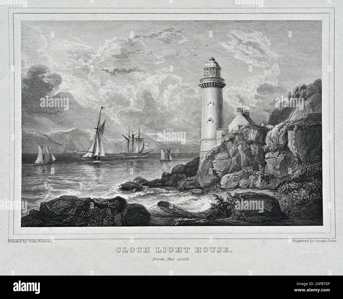 1800s lighthouse scotland hi-res stock photography and images - Alamy