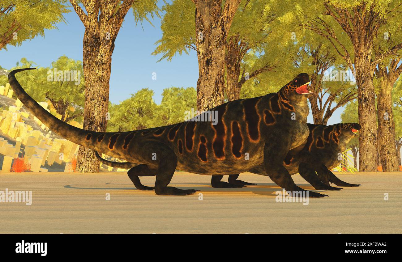 Caseid synapsids hi-res stock photography and images - Alamy