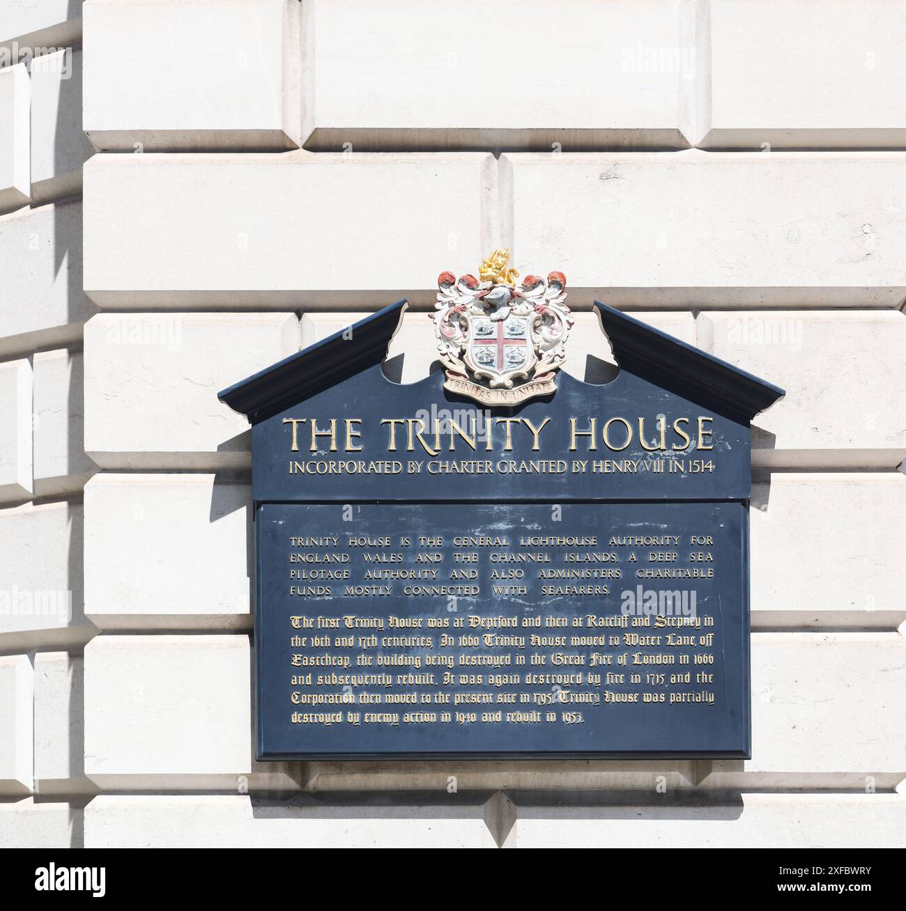 Trinity House, London, England Stock Photo - Alamy