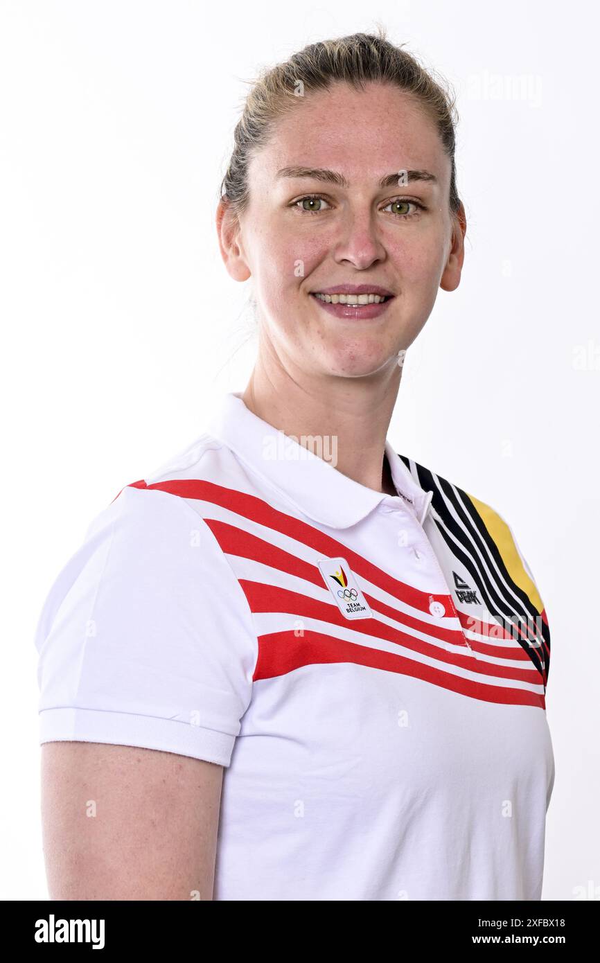 Belgium's Emma Meesseman pictured during a photoshoot for the Belgian ...