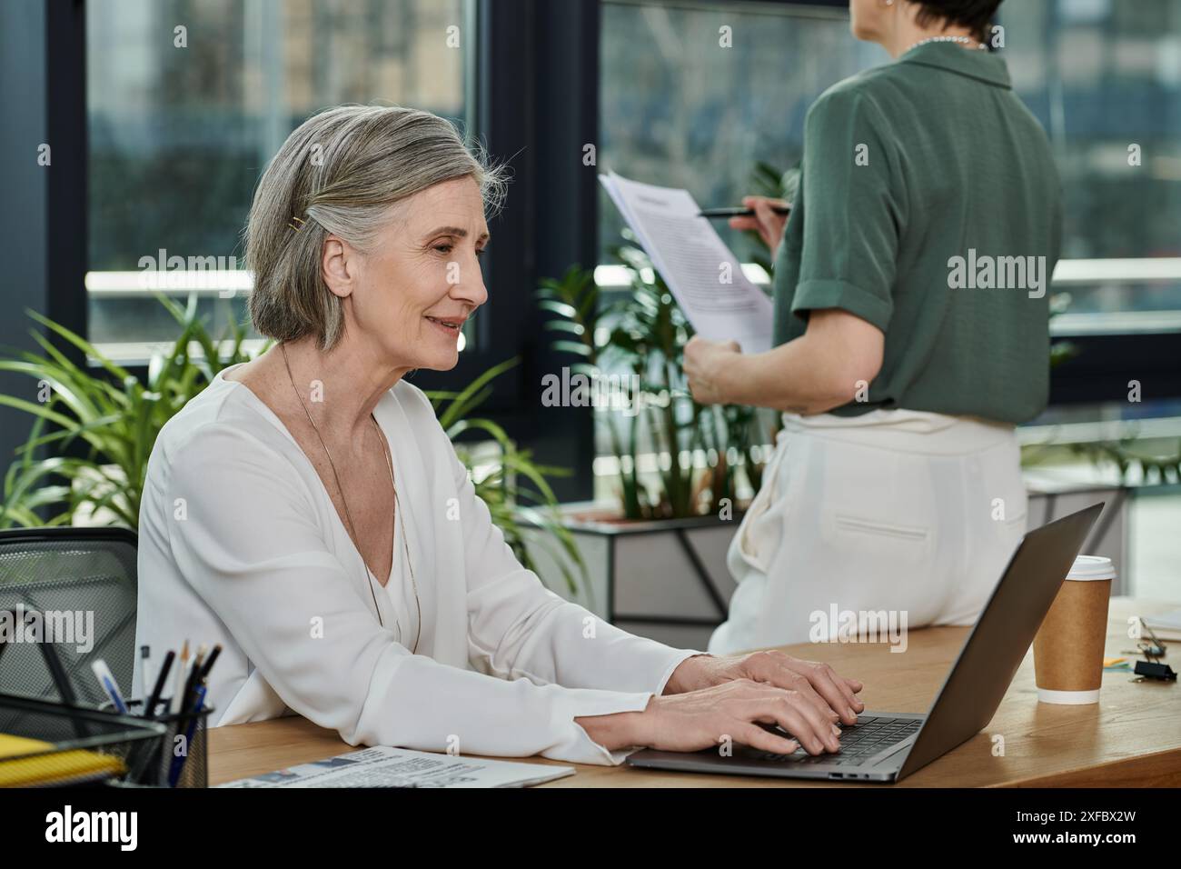 Productive work setting hi-res stock photography and images - Alamy